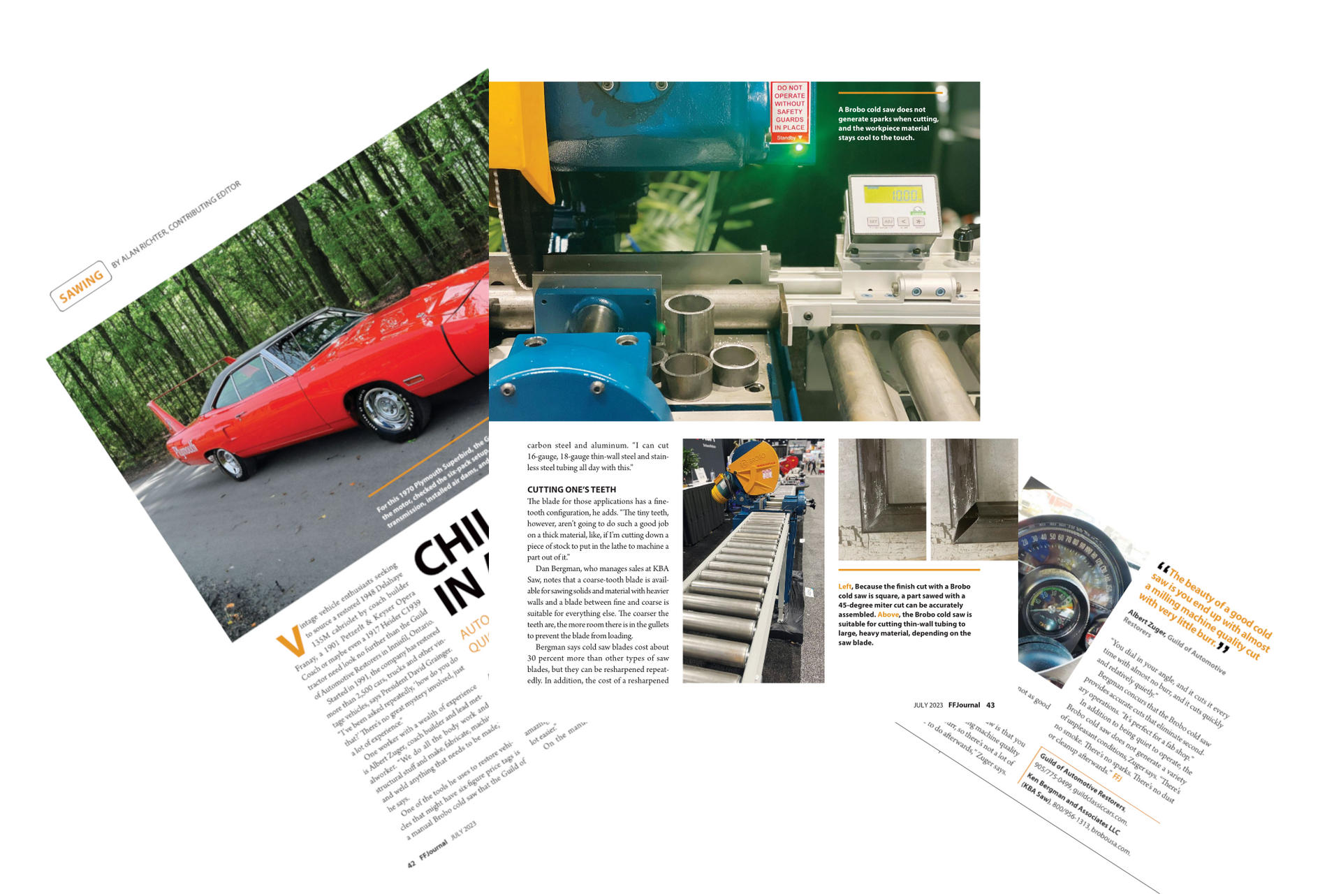 BROBO Metal Cutting Cold Saws and Machines