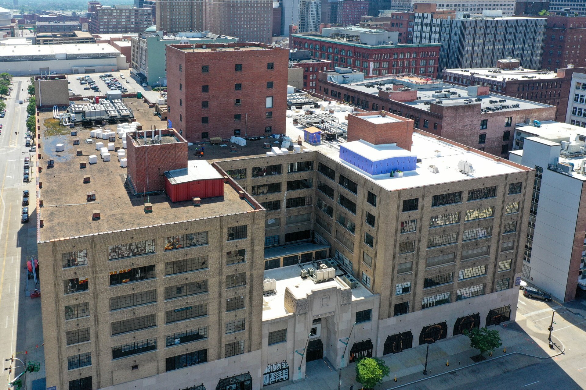 72,000 SF Roof Replacement | Wright Building Systems