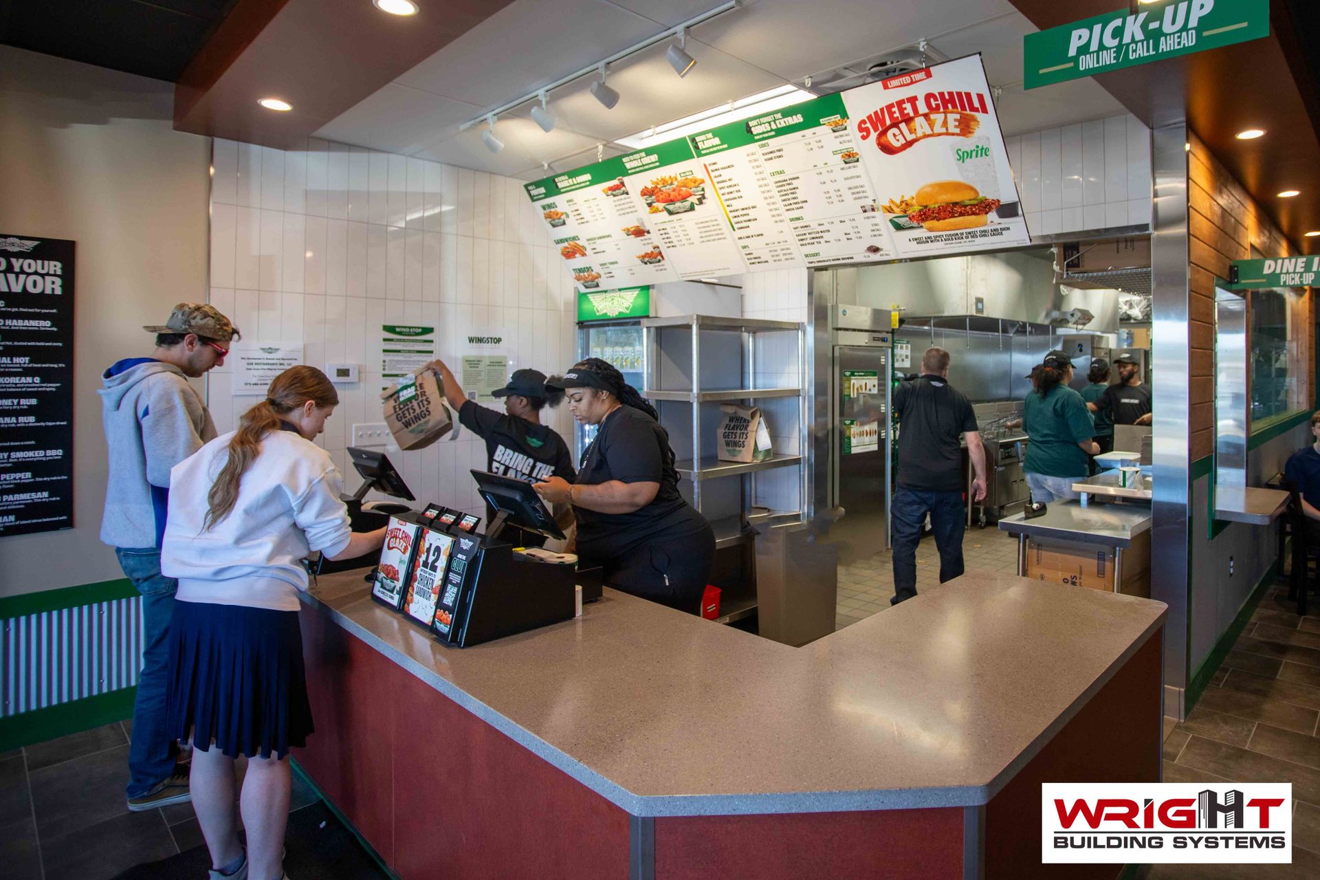 Wing Stop Restaurants | Wright Building Systems