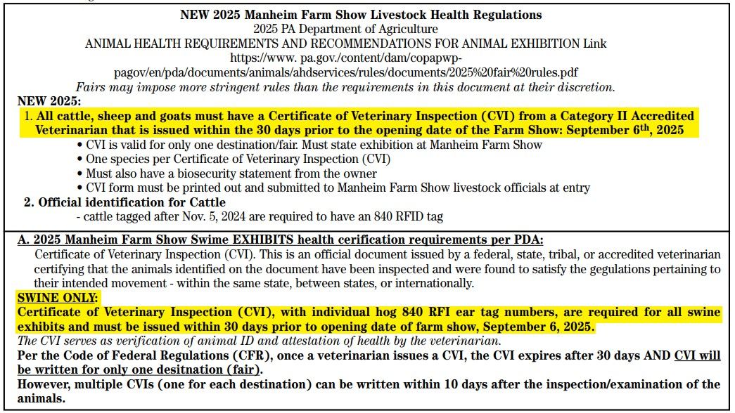 Manheim Community Farm Show