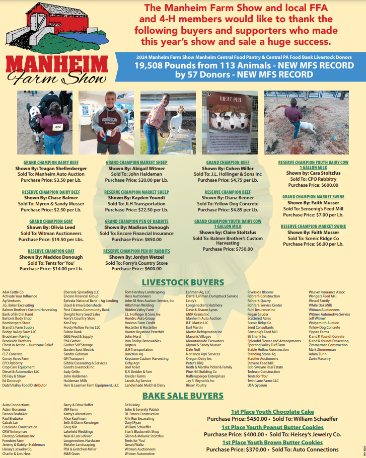 Manheim Community Farm Show