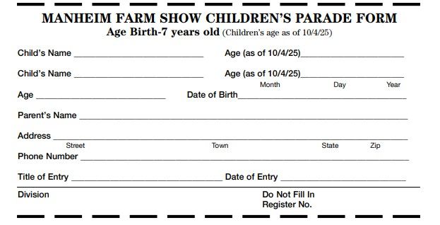 Manheim Community Farm Show