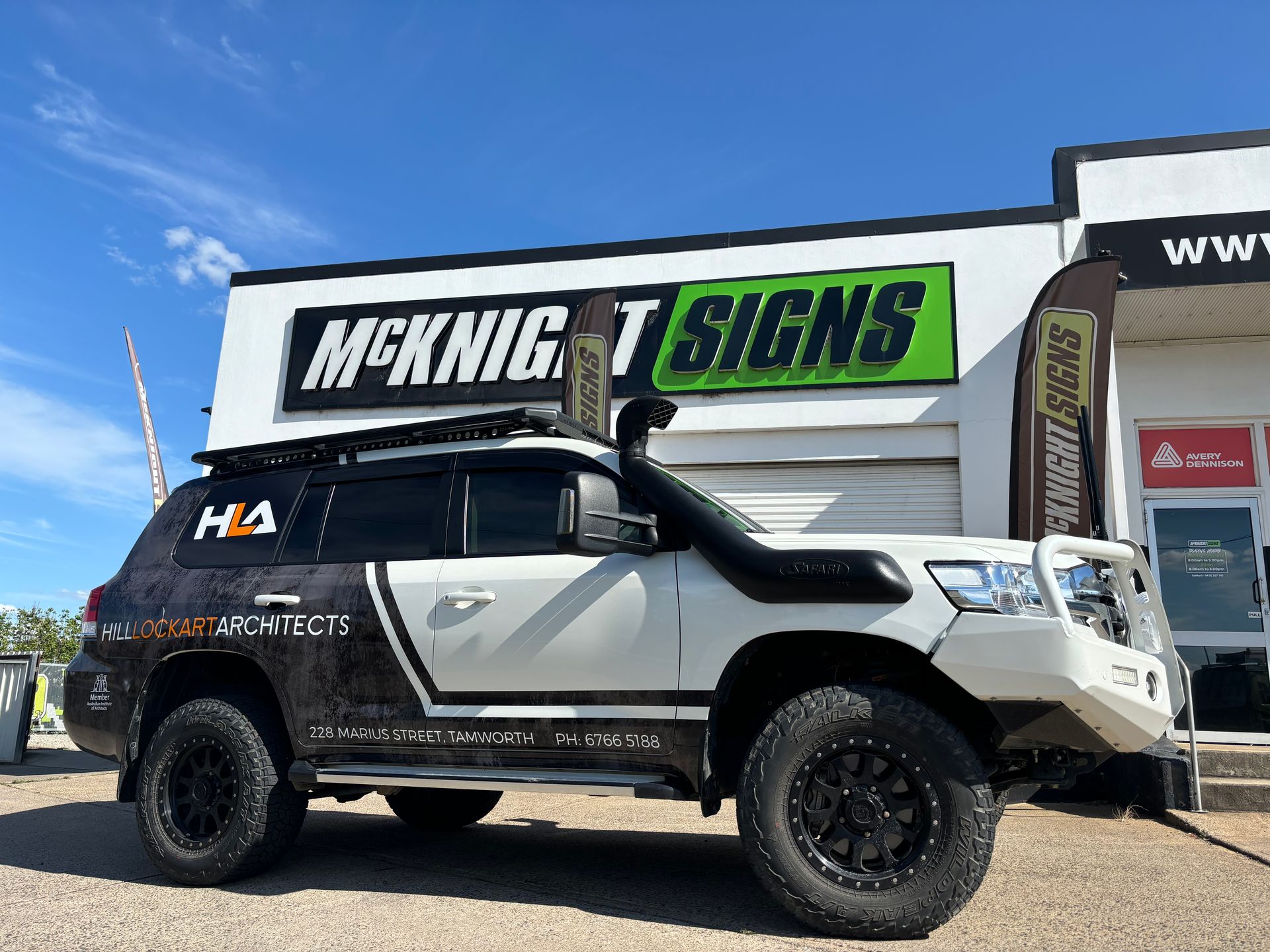 Vehicle Signage in Tamworth | McKnight Signs