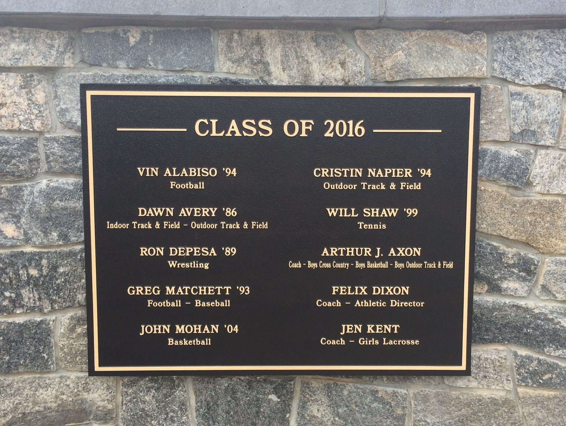 Signvantage: Bronze Plaques