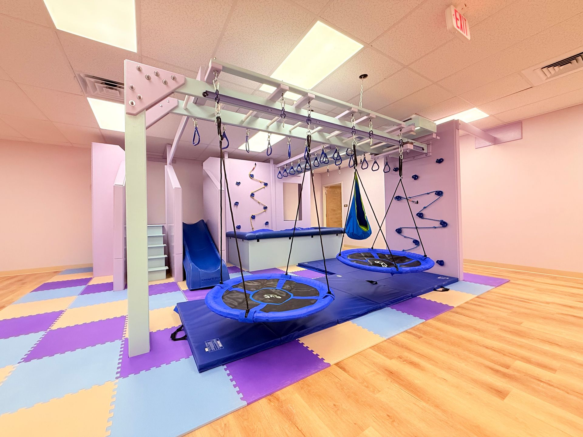 Sensory Monkey Bar System | Royalty Sensory Gyms