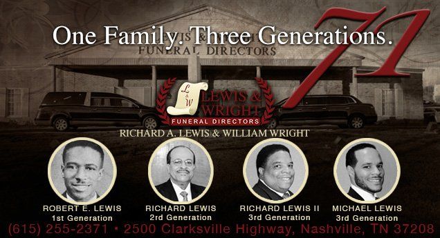 Our History | Lewis and Wright Funeral Directors