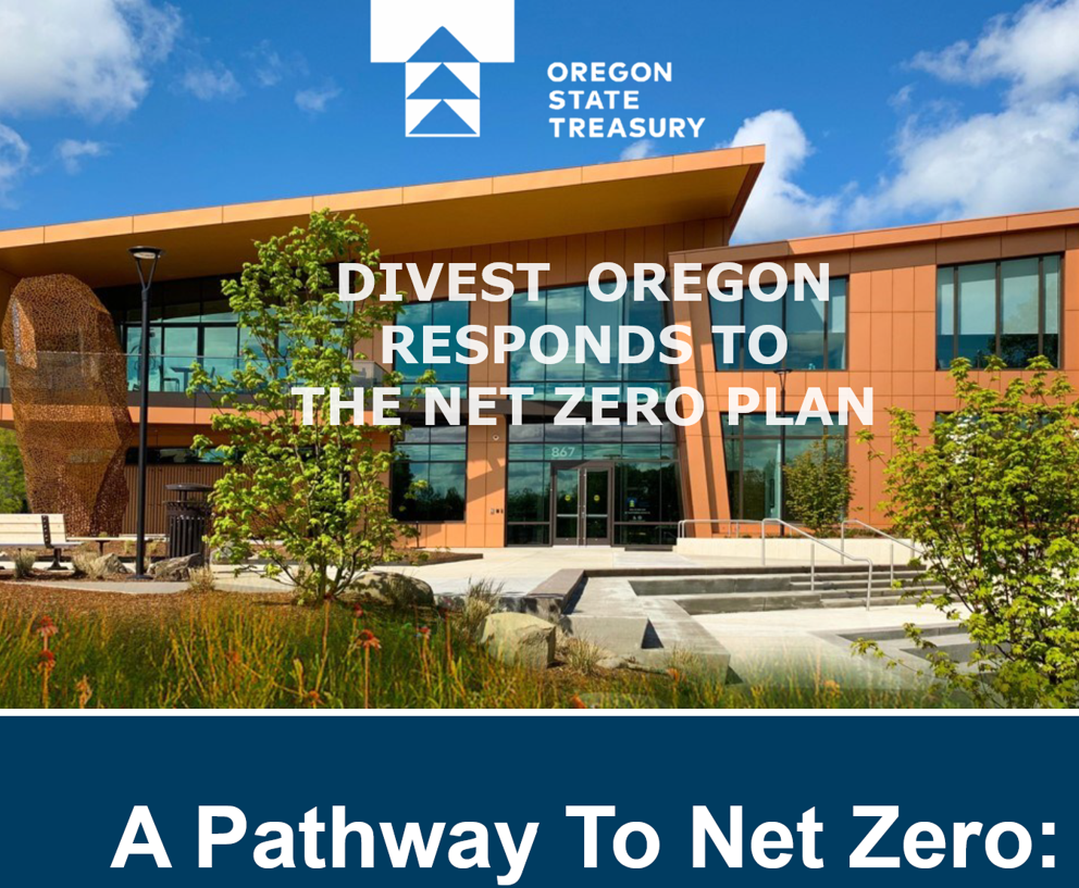 Divest Oregon grassroots coalition to remove fossil fuel investments ...