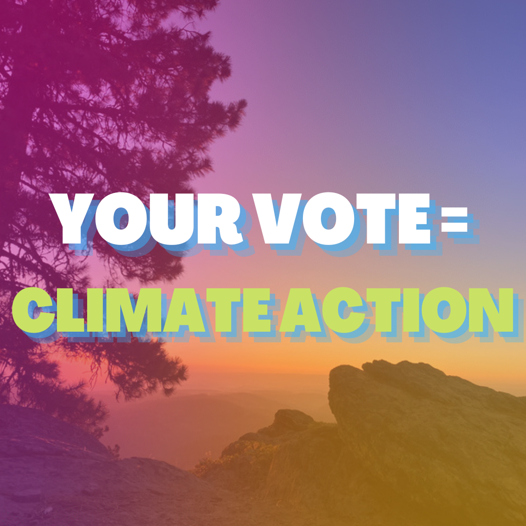Campaign to get out the vote for climate candidates in 2022