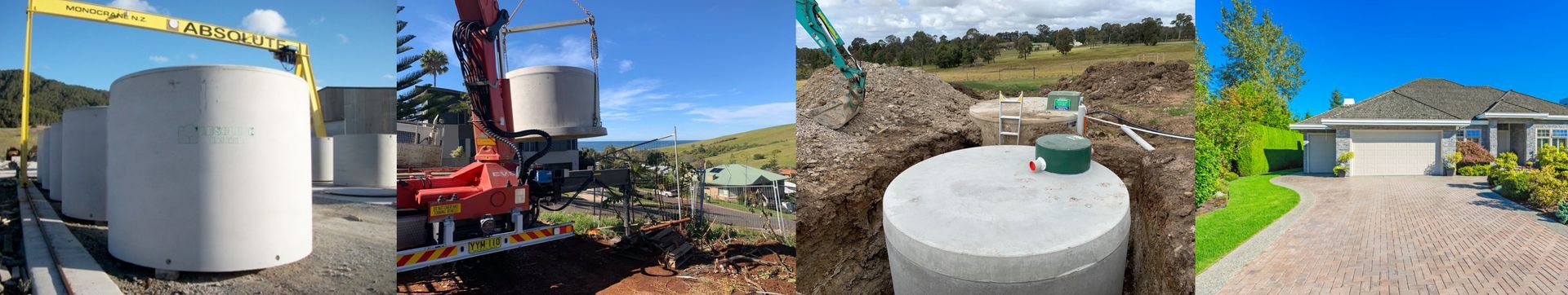 Underground Concrete Water Tanks, Sydney NSW - 4,100L To 10,500L.