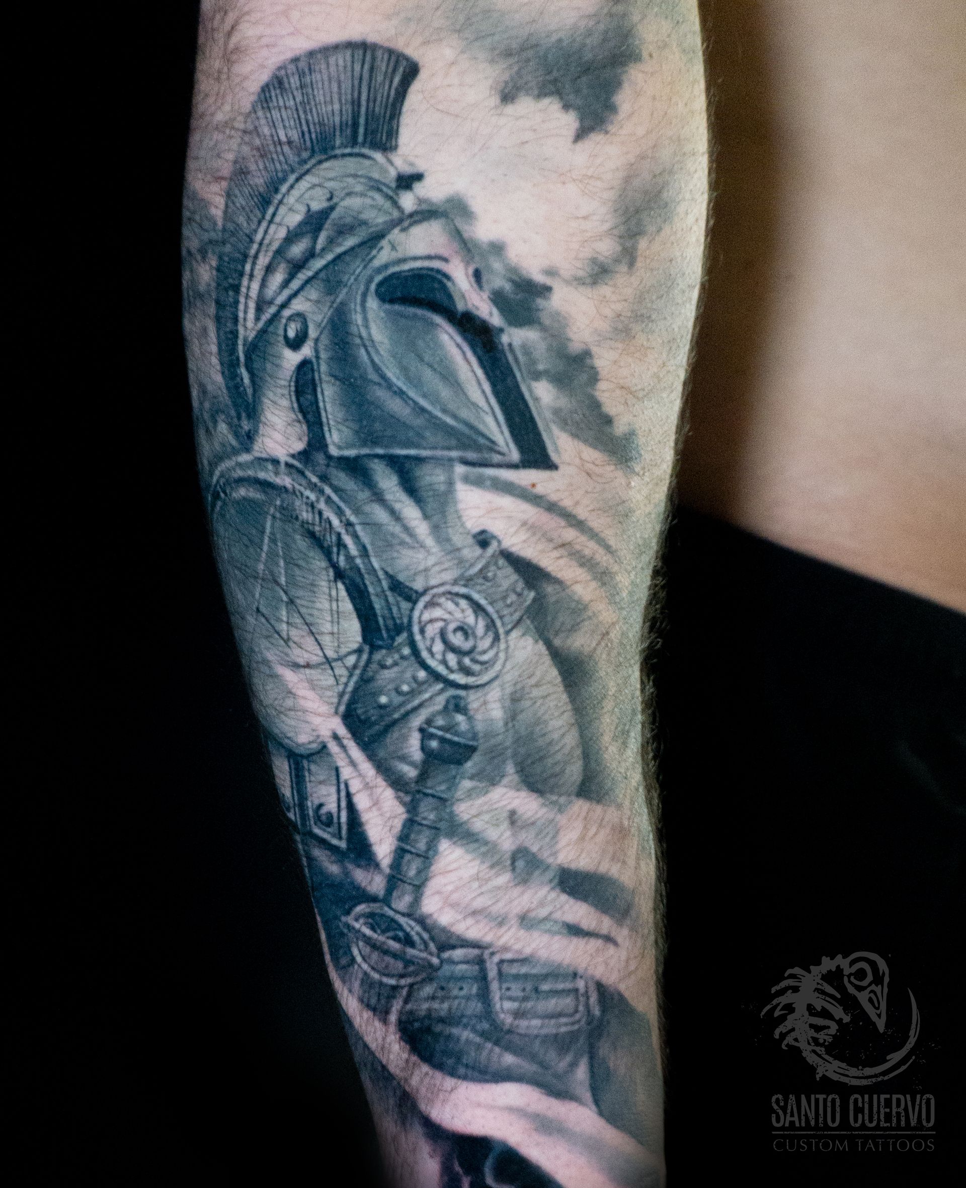 ALEX SANTO - Tattoo Artist East London | Santo Cuervo