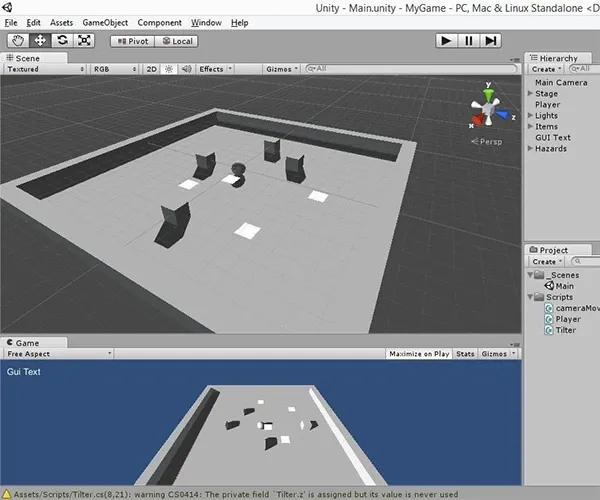 Unity 3D : Guide de Démarrage Rapide pour Développeurs