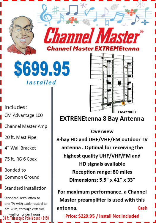 Tv Antenna Services | Certified Technicians Central FL