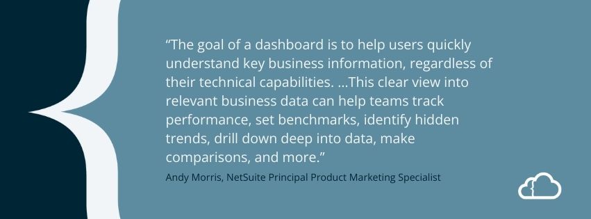 Exploring the NetSuite Dashboard and Report Features