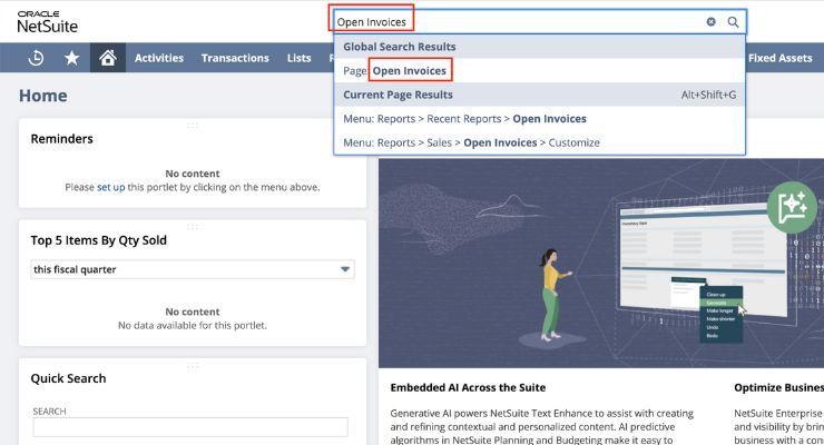 The Open Invoice: A Beginner's Guide and NetSuite Tutorial