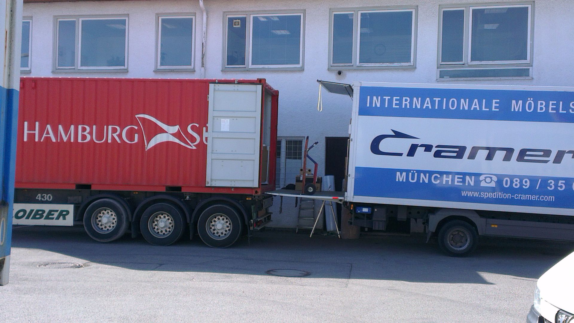 Spedition Cramer Container Uebersee Oversea