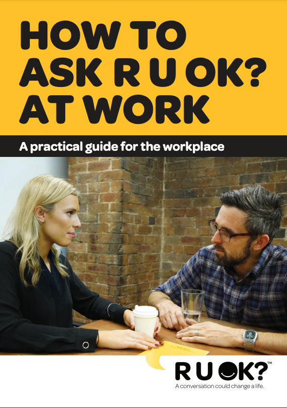 Workplace Resources for asking "Are you OK?" | R U OK?