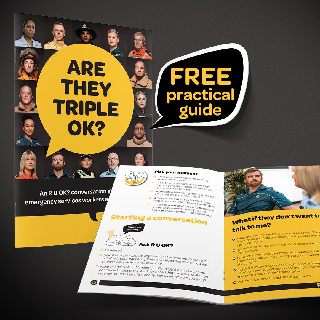 Resources to help you ask R U OK? every day