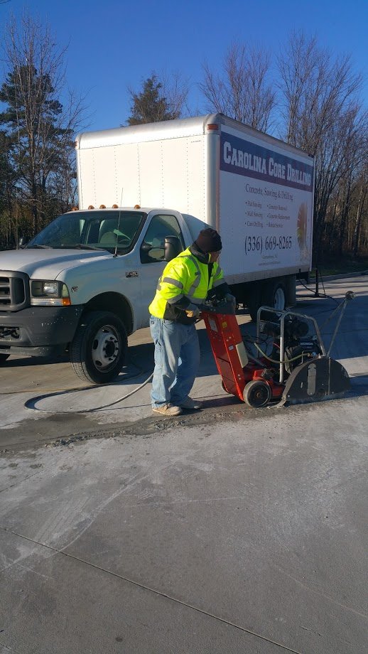 Asphalt Cutting Greensboro, NC | Winston Salem, NC | Carolina Core ...