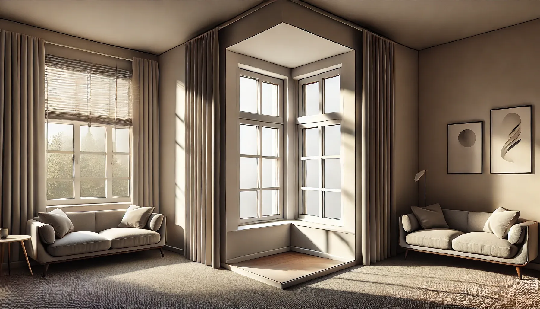 How to Choose the Right Window Treatments for Corner Windows?
