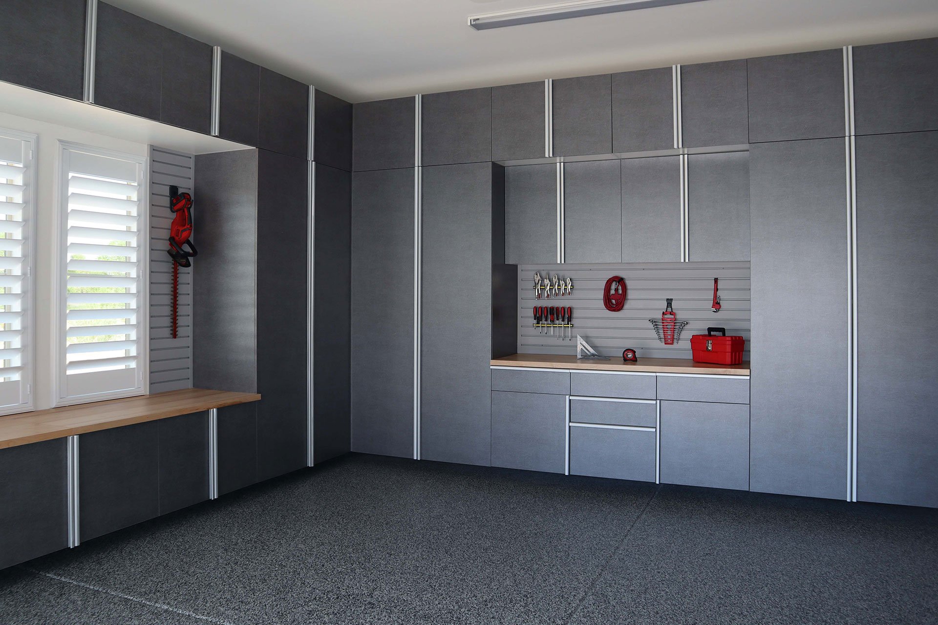 Austin, TX Garage Cabinets, Design and Installation