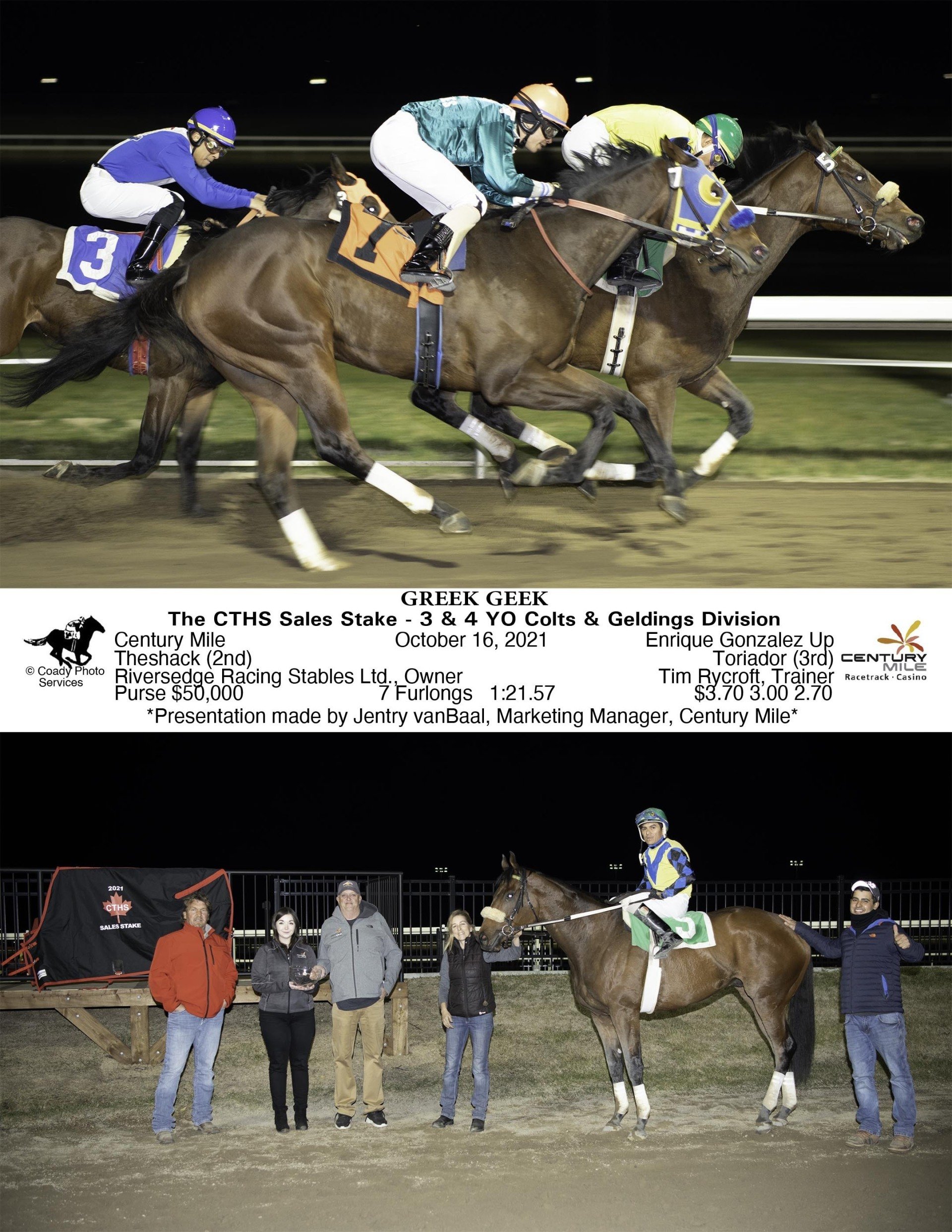 CTHS Alberta Sales Stakes Review