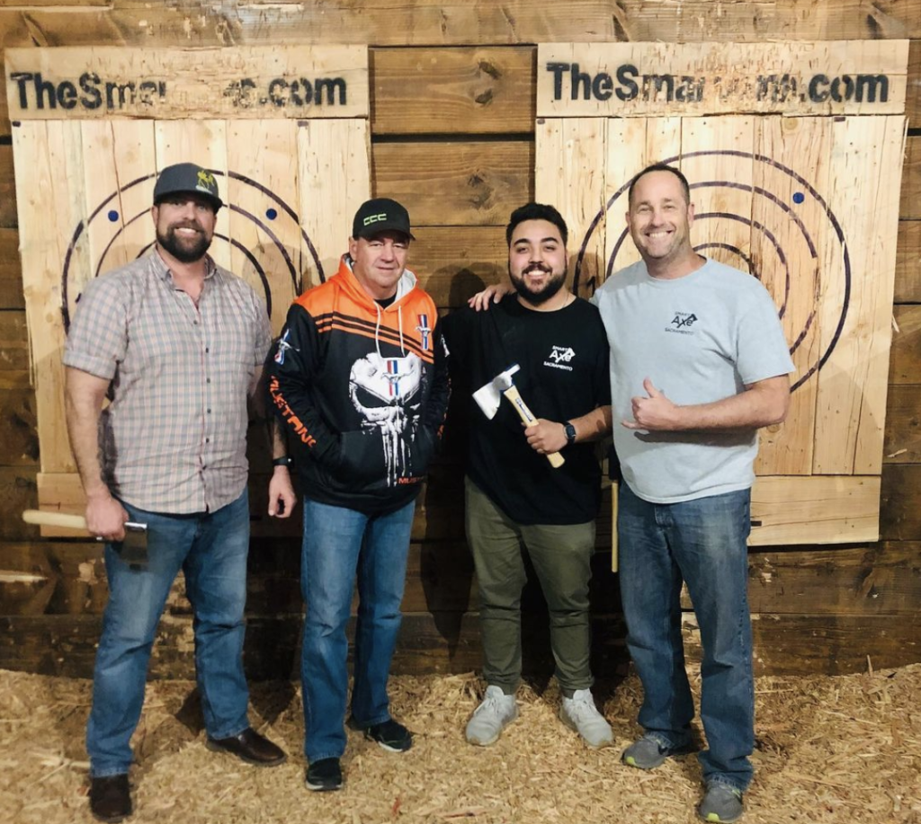 Axe Throwing | The Smart Axe | Folsom, Roseville & Modesto CA