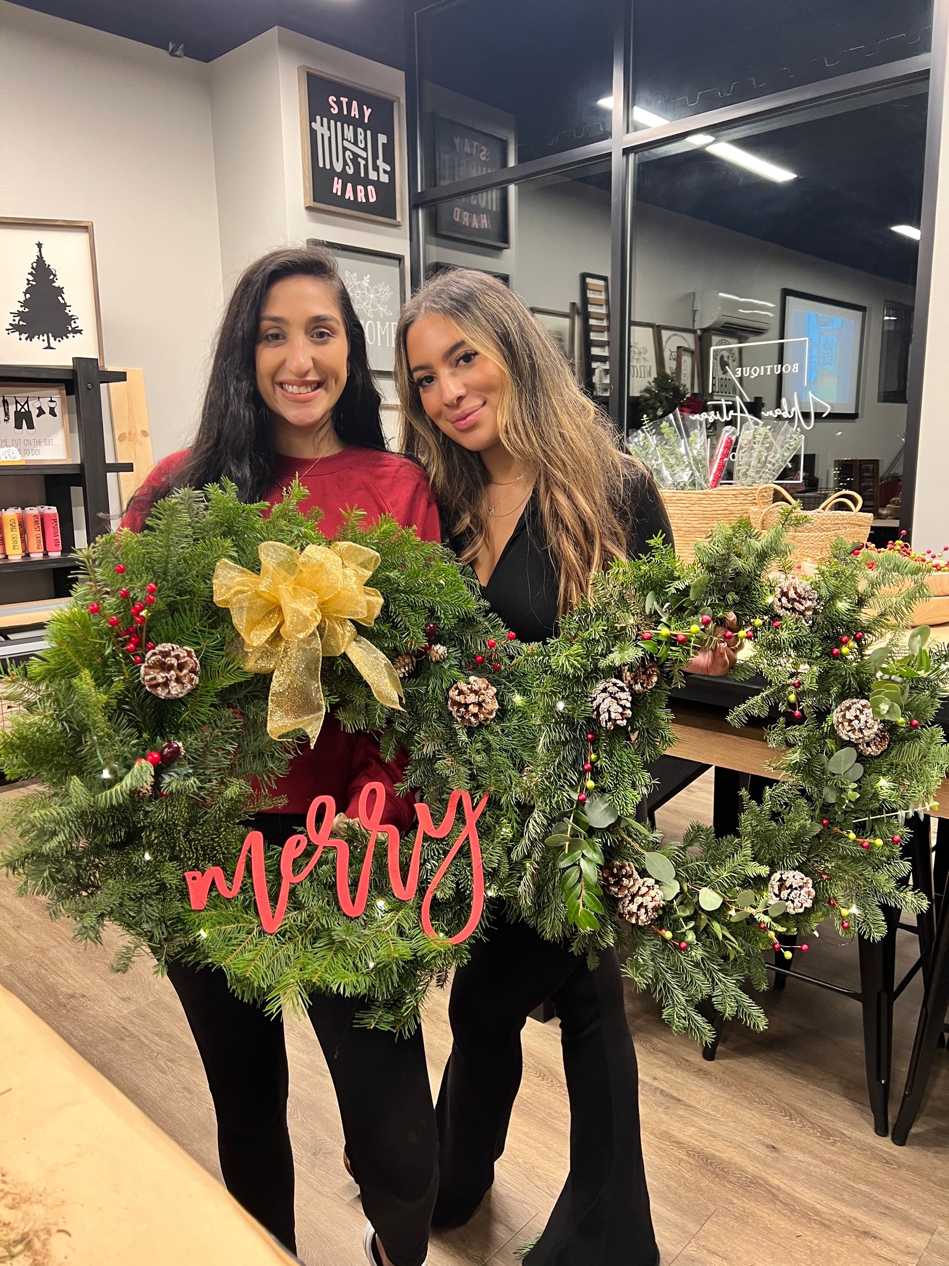 Winter Wreath Workshops Eugene, OR | Urban Artisan