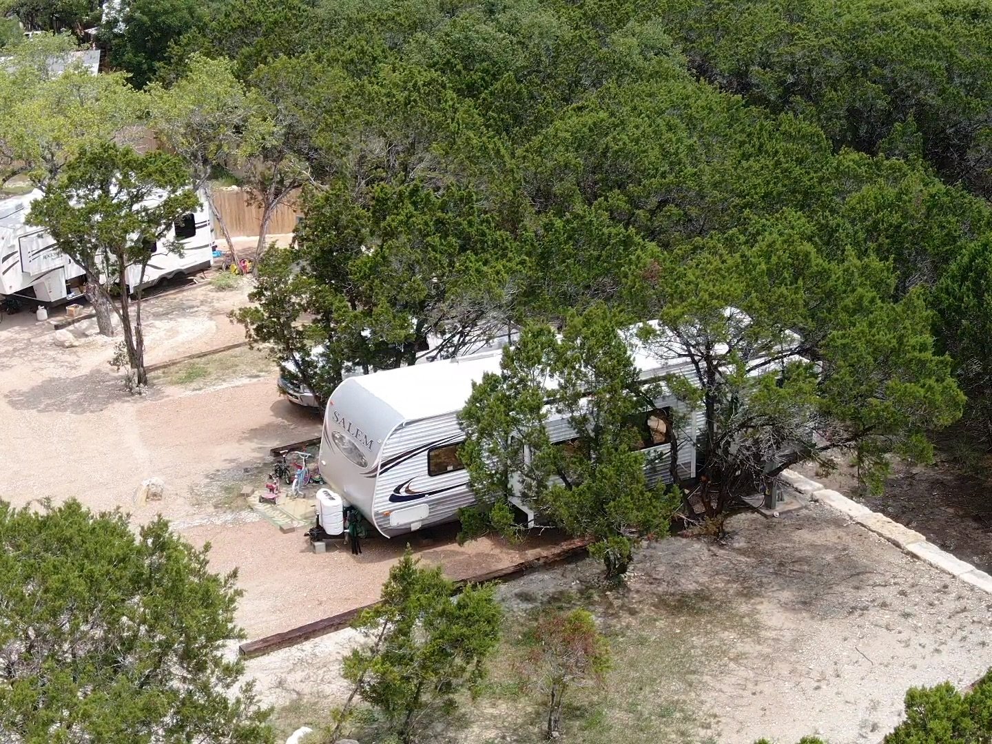 Long Term RV Sites | Starting At $500 Per Month | Texas Hill Country