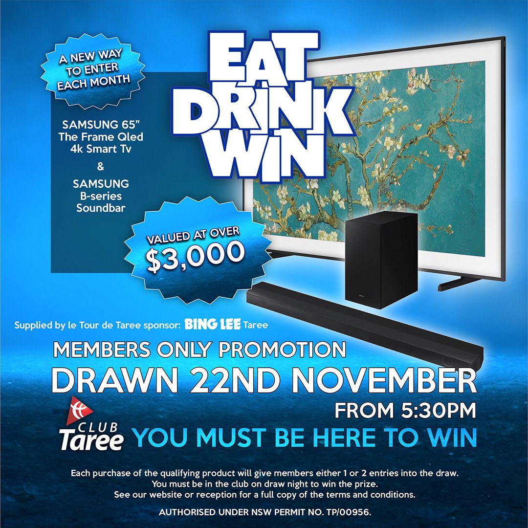 Club Taree Raffles and Promotions