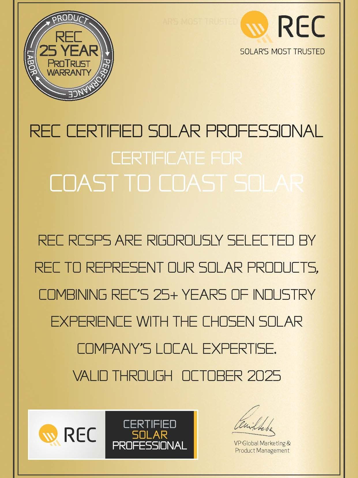 Solar Company | Tampa, FL | Coast To Coast Solar