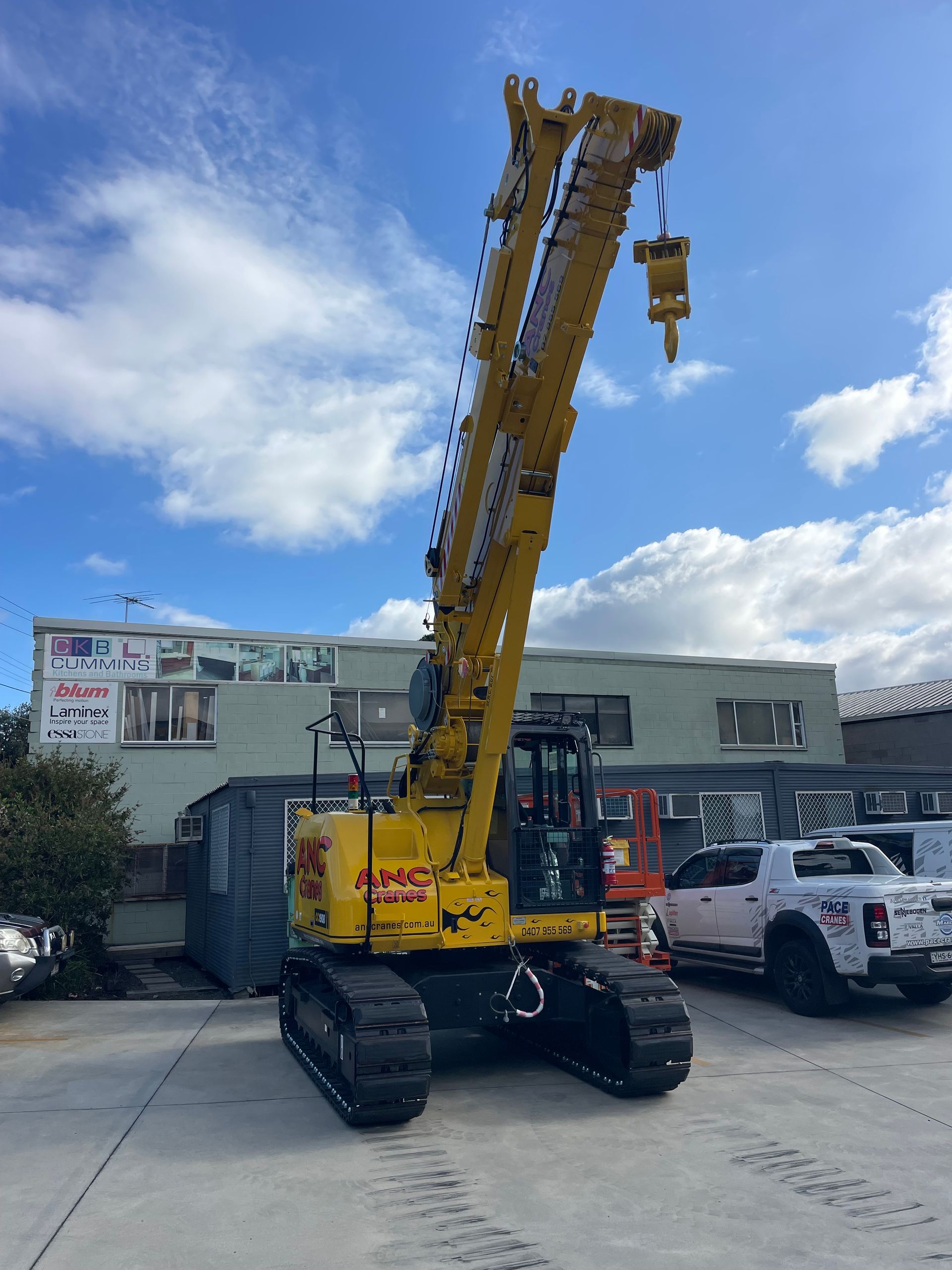 Maeda Mini & Portable Cranes | ANC Crane Hire