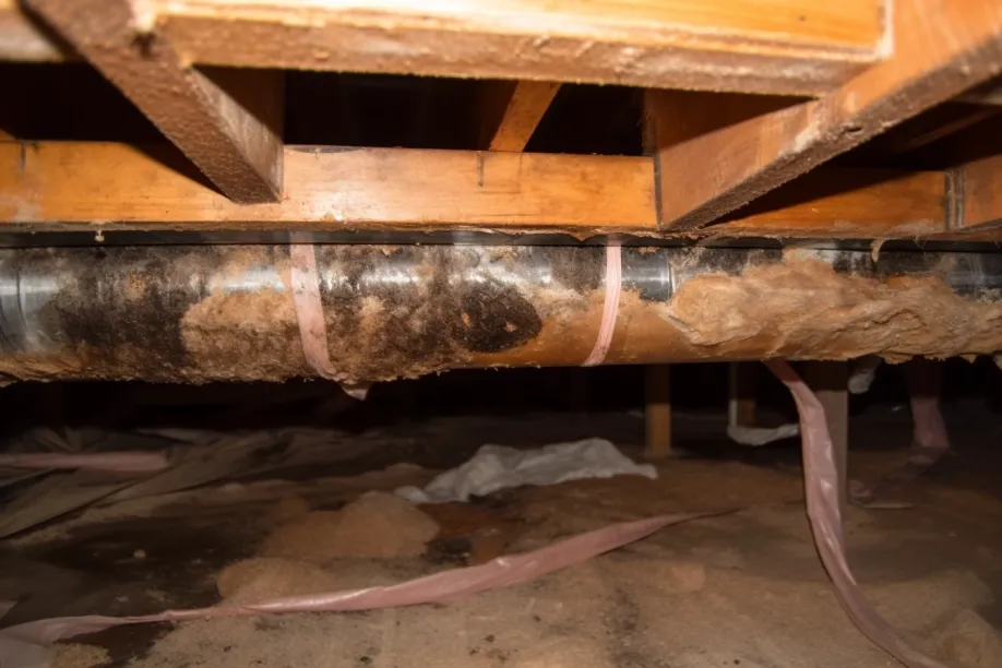 Winter crawl space issues and repairs