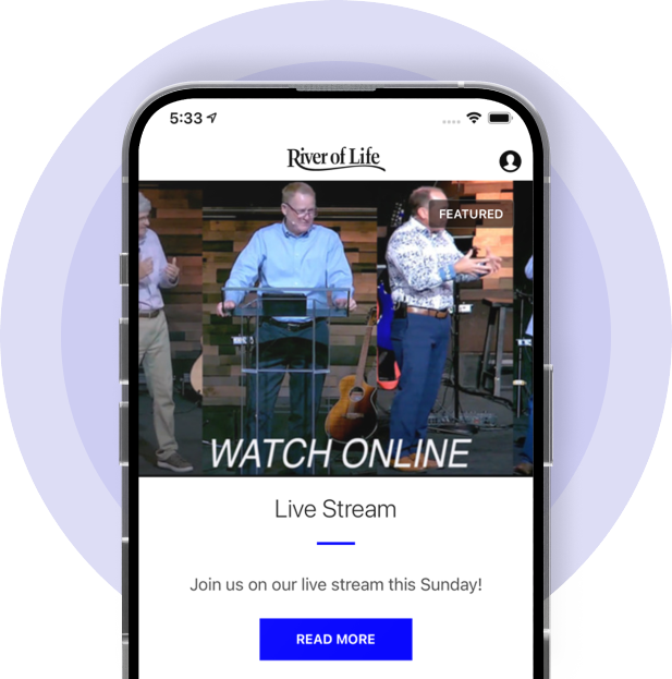 River of Life - Home