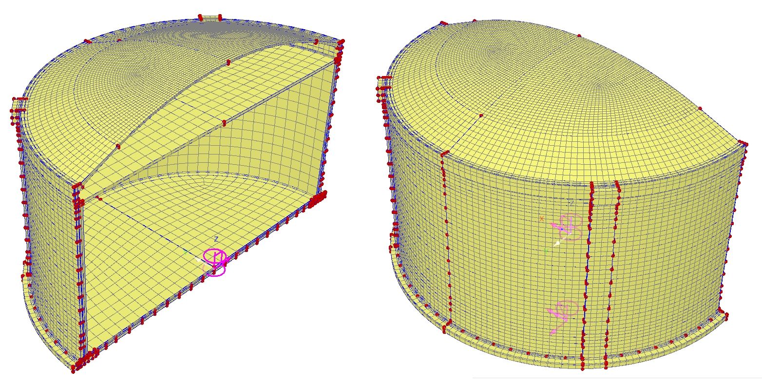Storage tank modelling, analysis and design