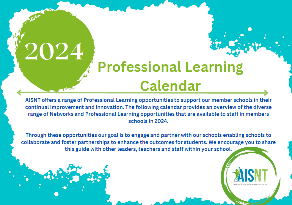 2024 Professional Learning Calendar
