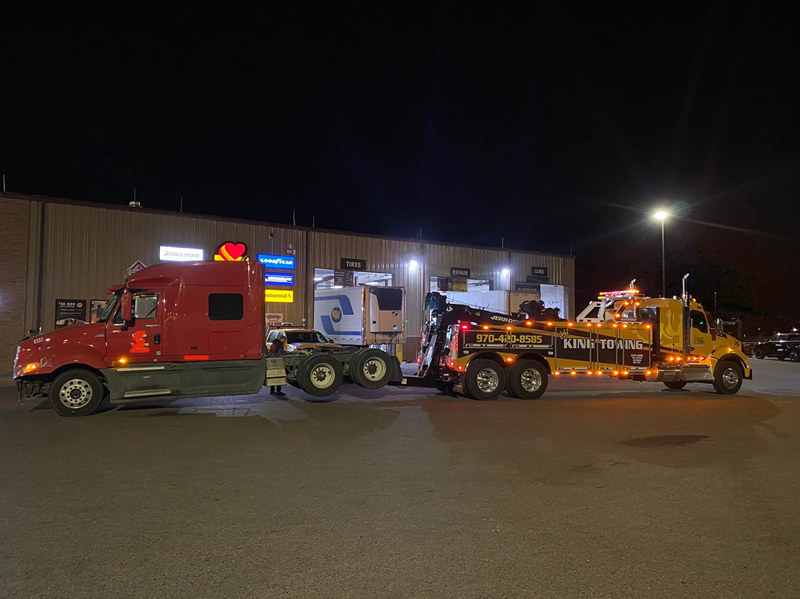 King Towing | Towing Northern Colorado | Our Tow Jobs