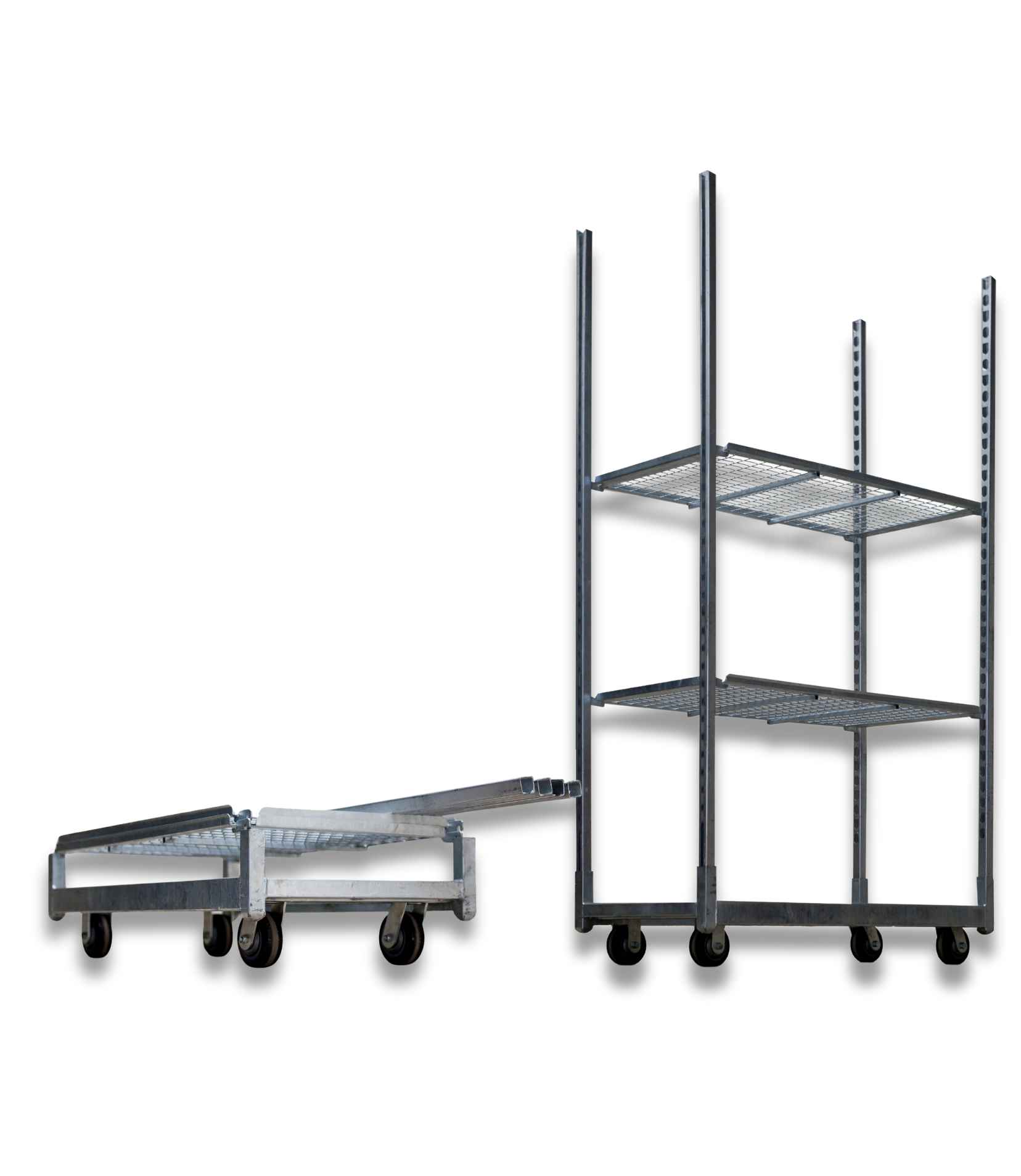Economy rolling tray cart