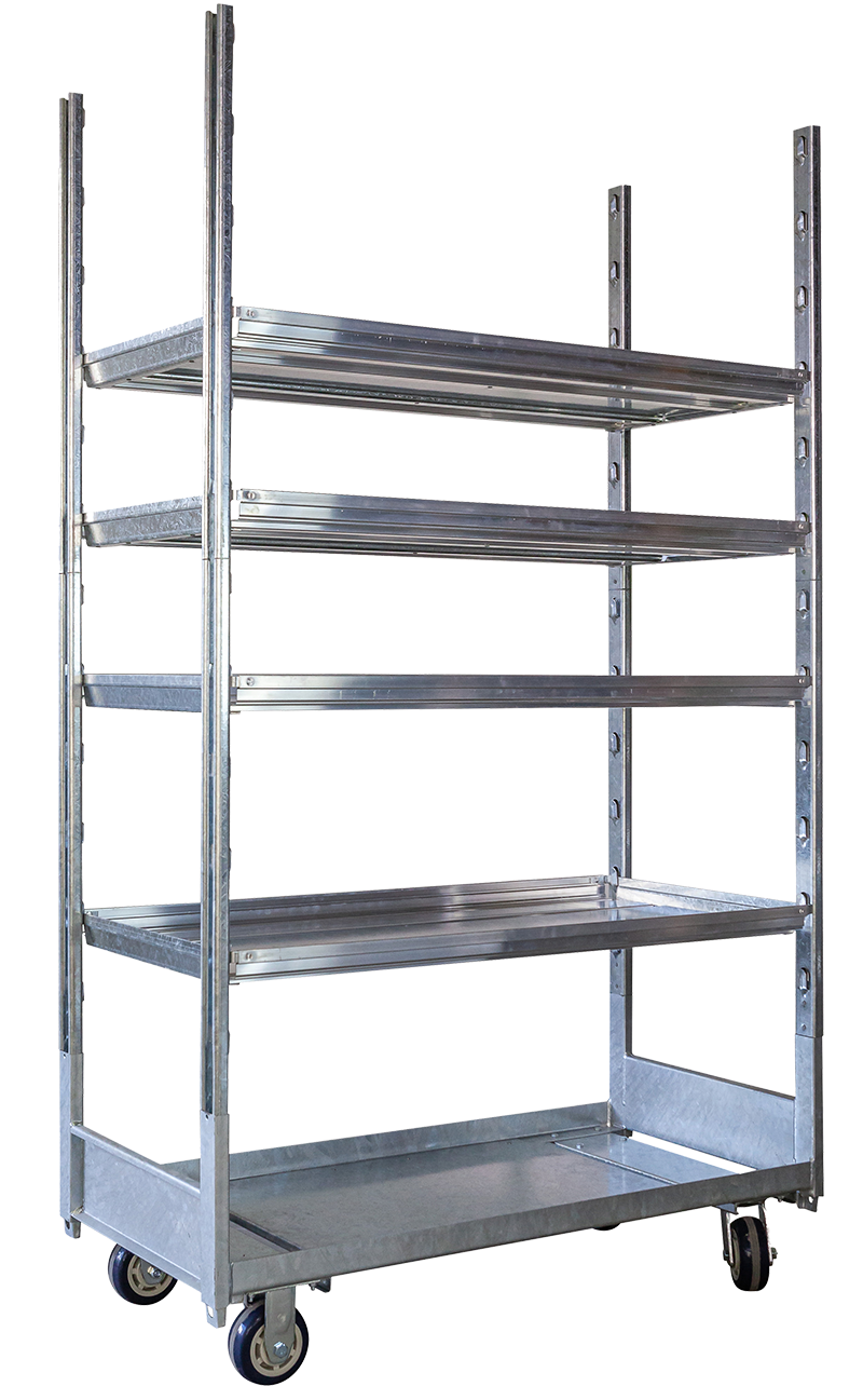 Nursery plant trolleys