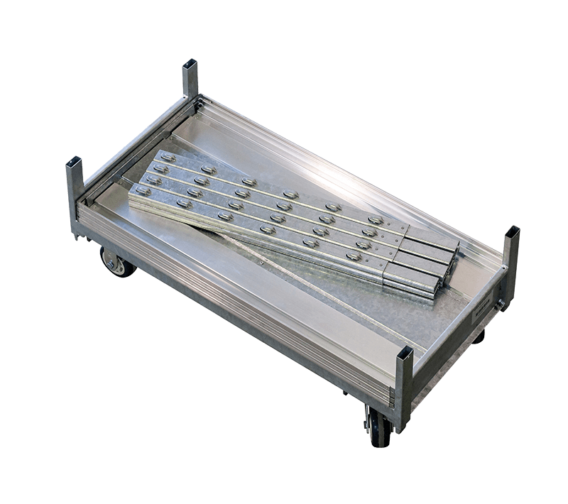 Premium rolling store cart