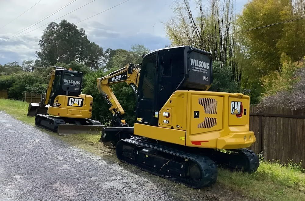 Machinery | Wilsons Excavations & Plant Hire