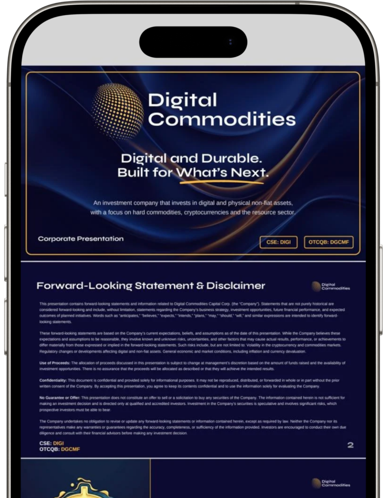 Digital Commodities | An Investment Company in Digital Assets and Hard ...
