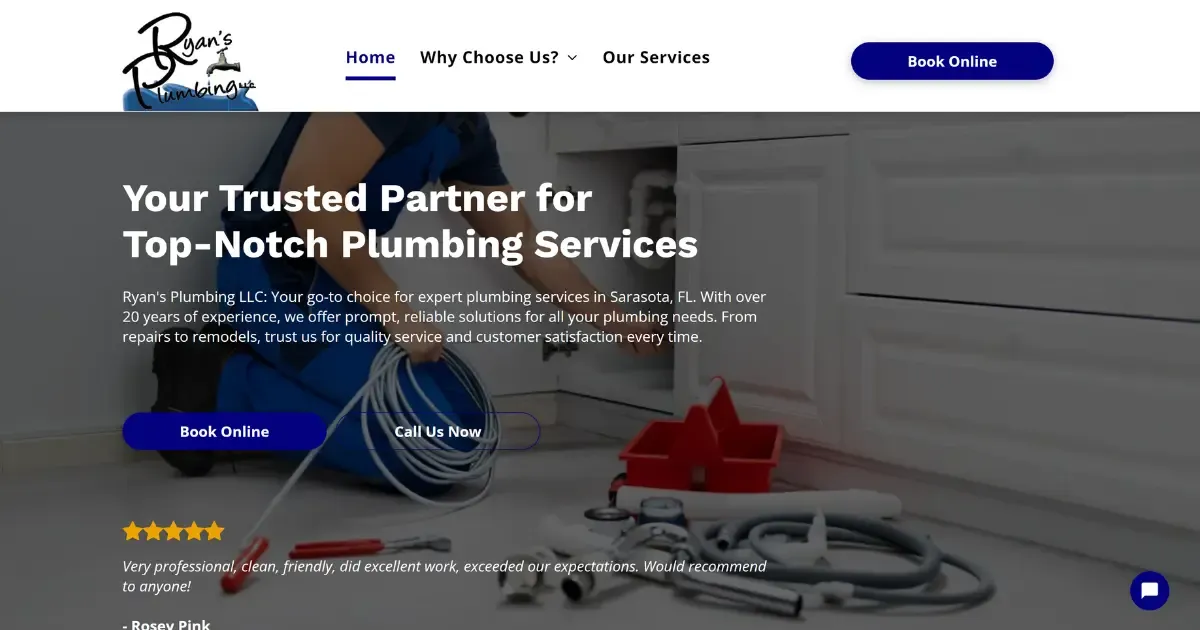 Ryan's Plumbing LLC - Sarasota Experts