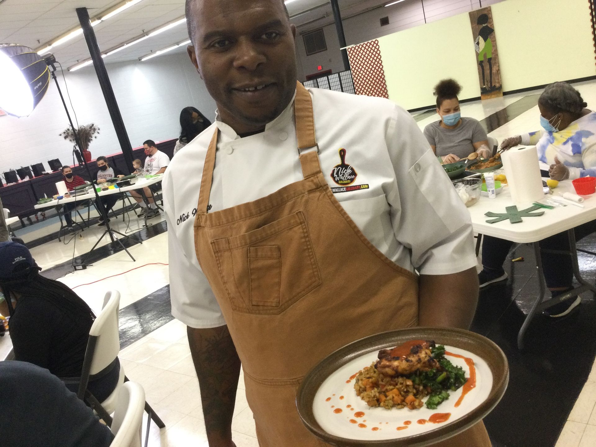 Mississippi Urban League Cooking Demo With Chef Nick Wallace