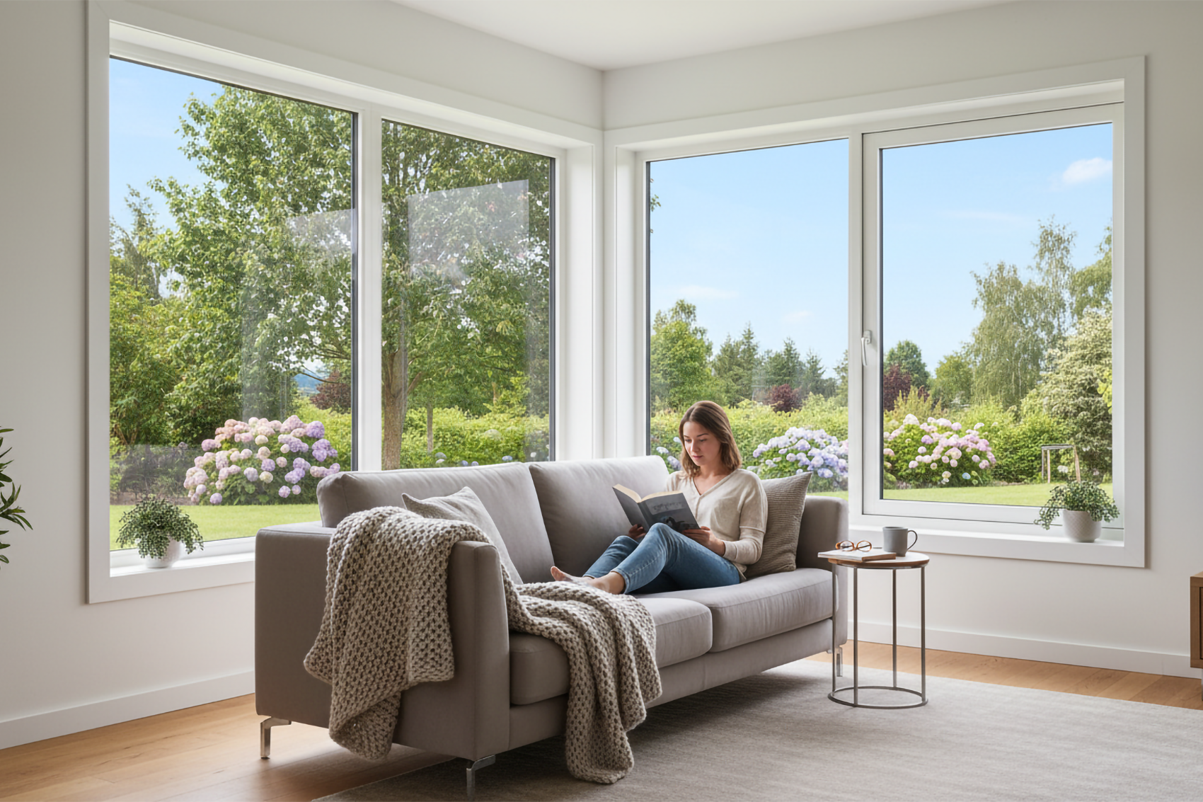 Double Pane Window Noise Reduction Blocking Outside Sound Effectively