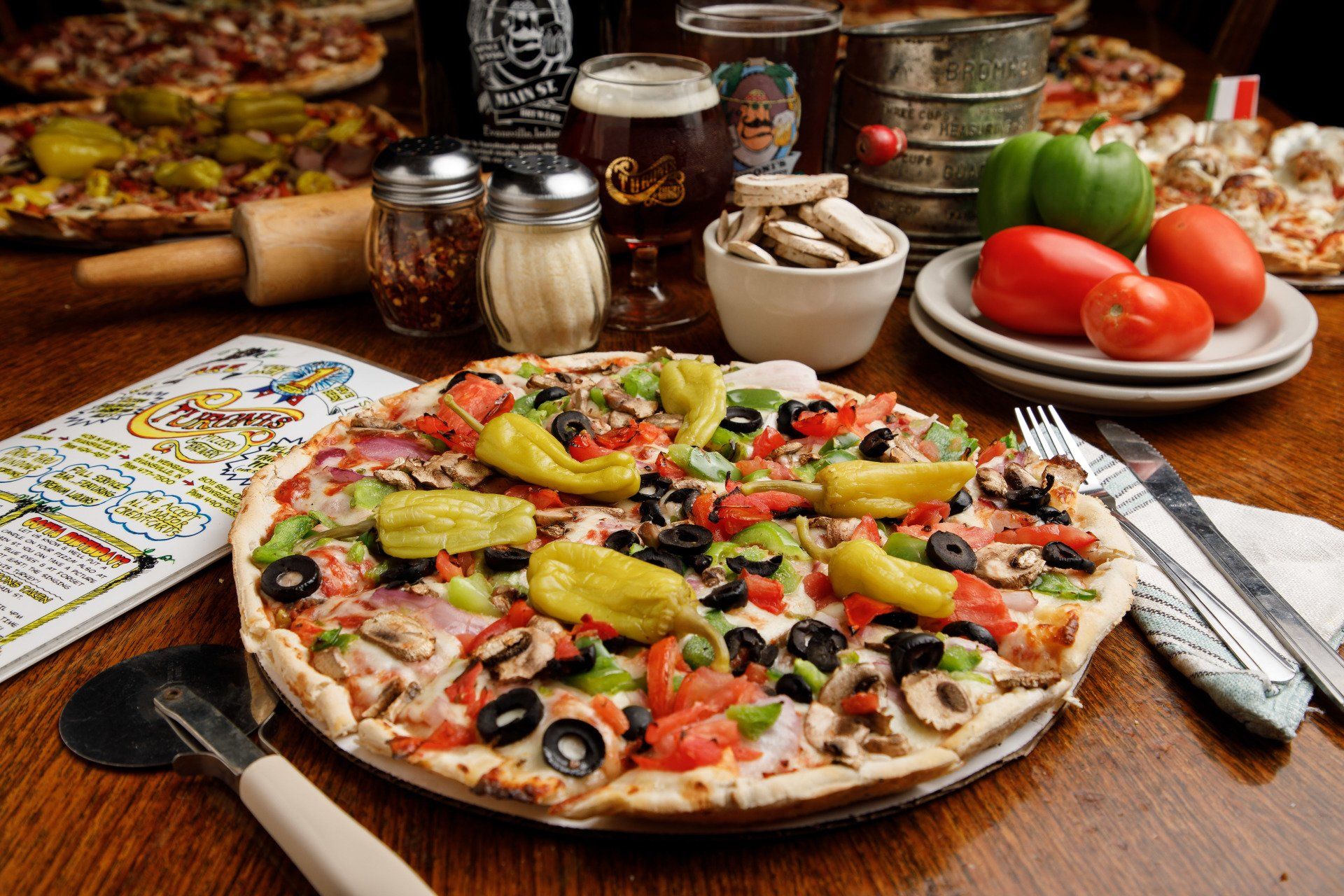 Menu | Turoni's Pizzery & Brewery