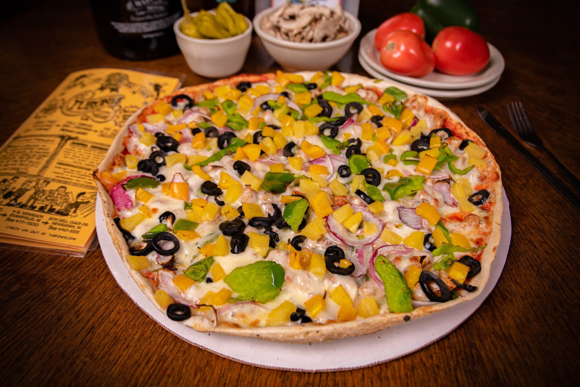 Menu | Turoni's Pizzery & Brewery