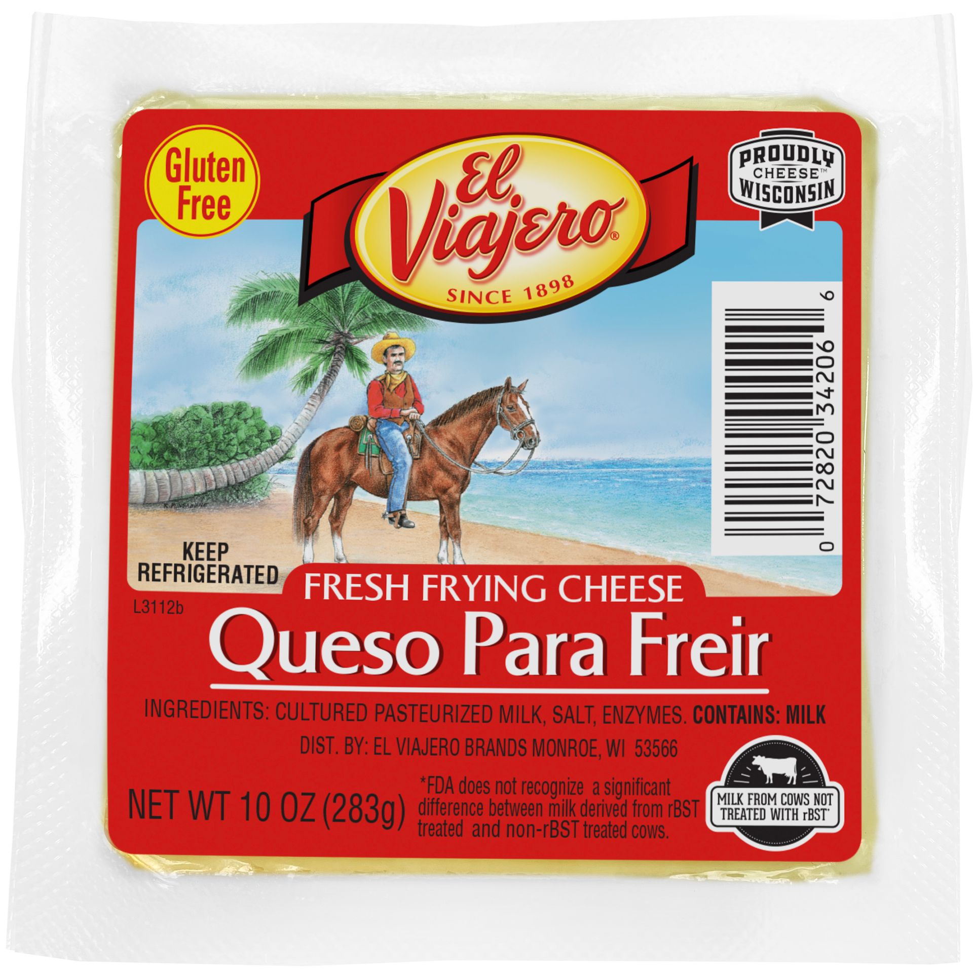 El Viajero's Queso Para Freir: Firm, Mild Hispanic Cheese