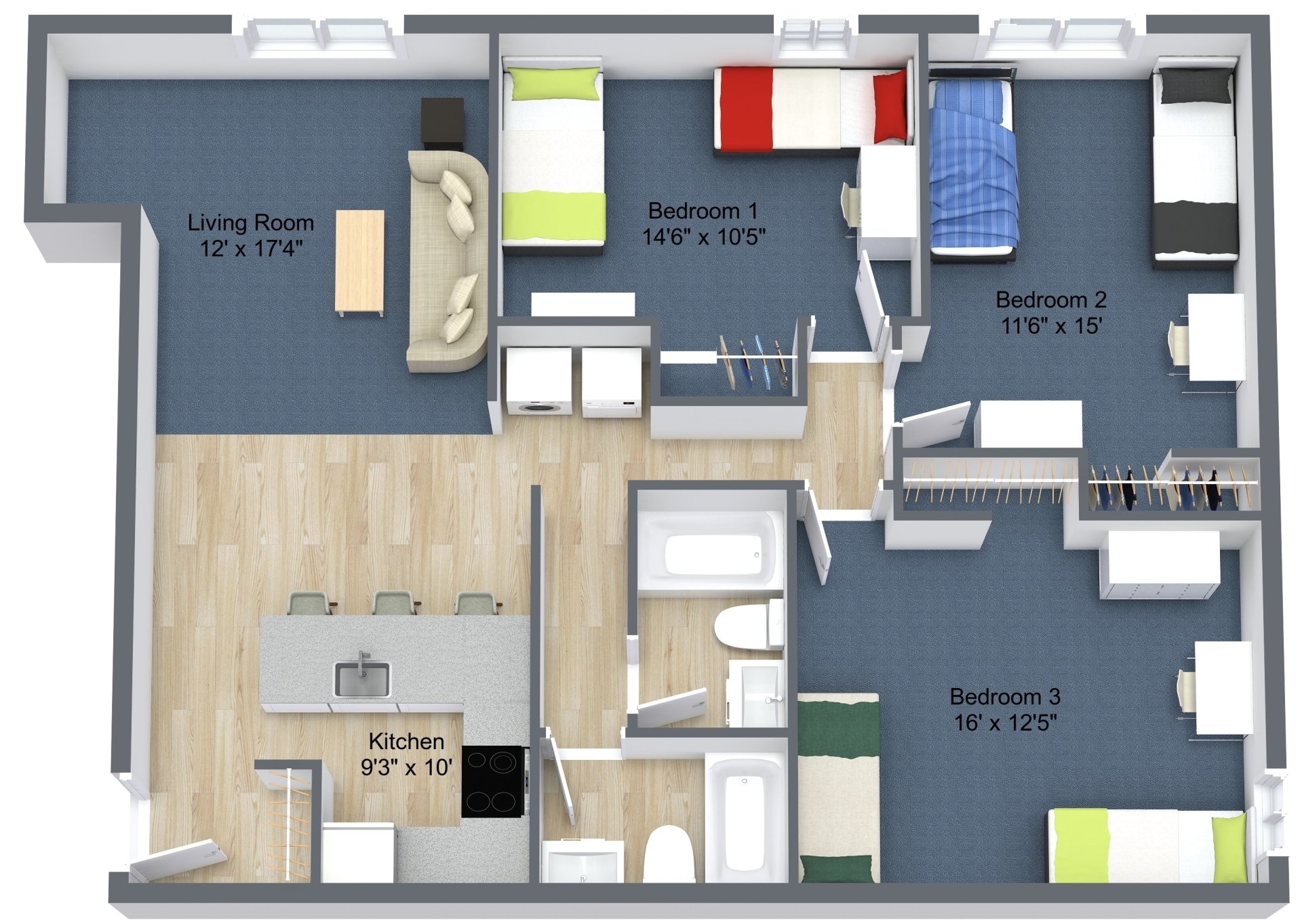 Cedar Lofts – 121 W. Fairmount St. - Apartments