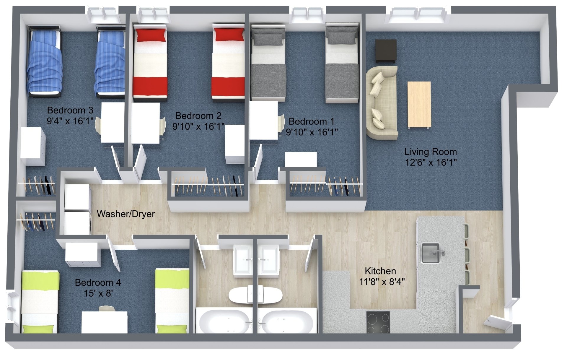 Cedar Lofts – 121 W. Fairmount St. - Apartments