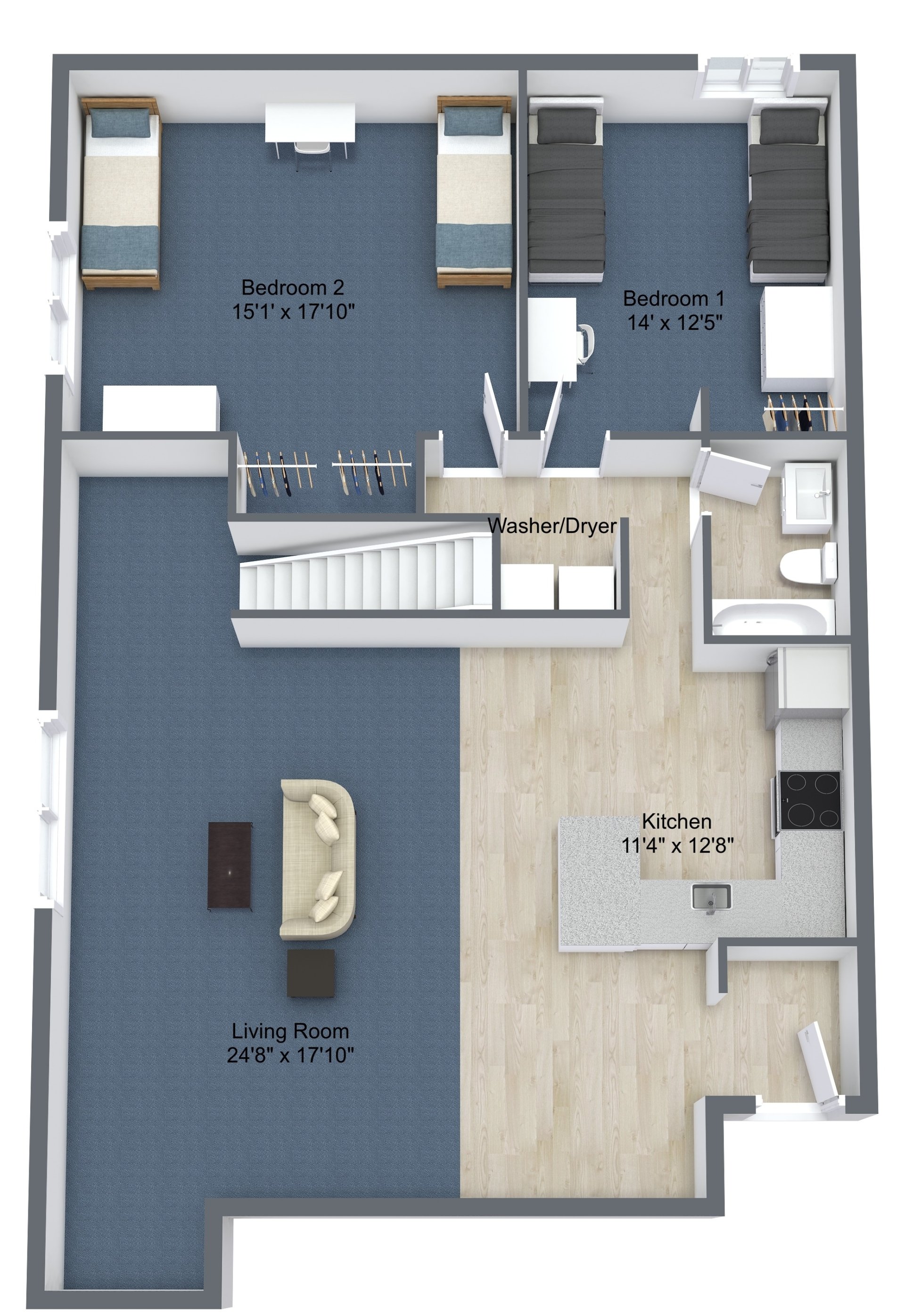 Cedar Lofts – 121 W. Fairmount St. - Apartments